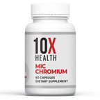 10X Health chromium supplement capsules