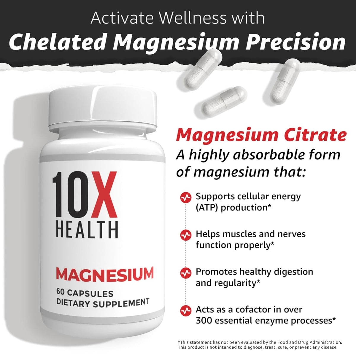 10X Health magnesium for muscle recovery