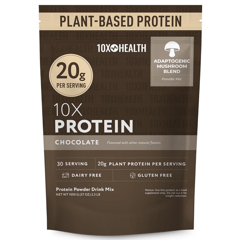 10X Health vegan protein powder chocolate