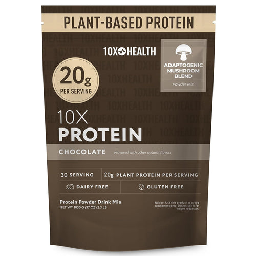 10X Health vegan protein powder chocolate