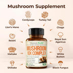 10X Lions Mane capsules for focus