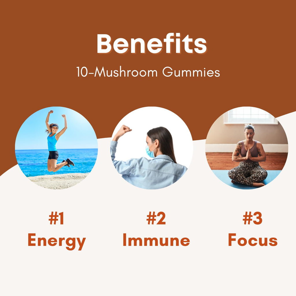 10X mushroom blend for vitality