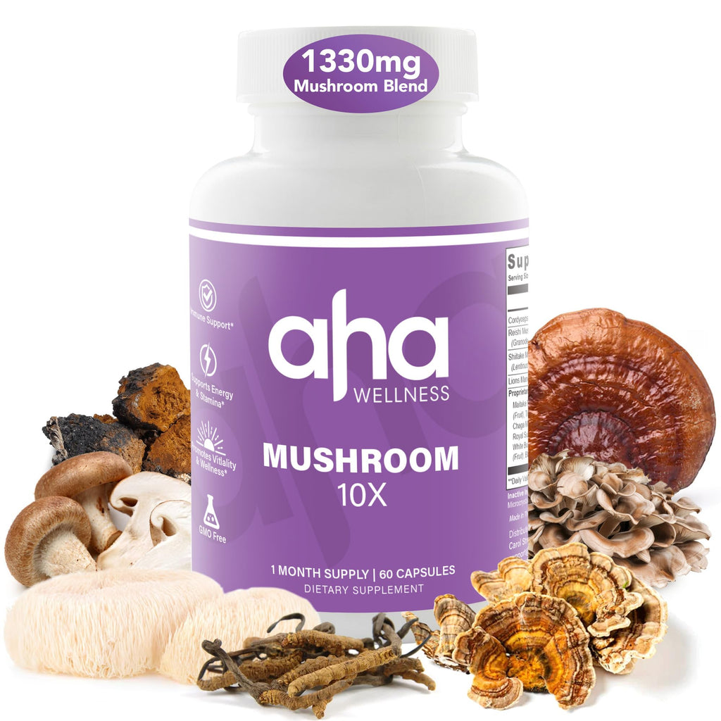 10X mushroom supplement for energy