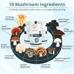 10x potency mushroom supplement