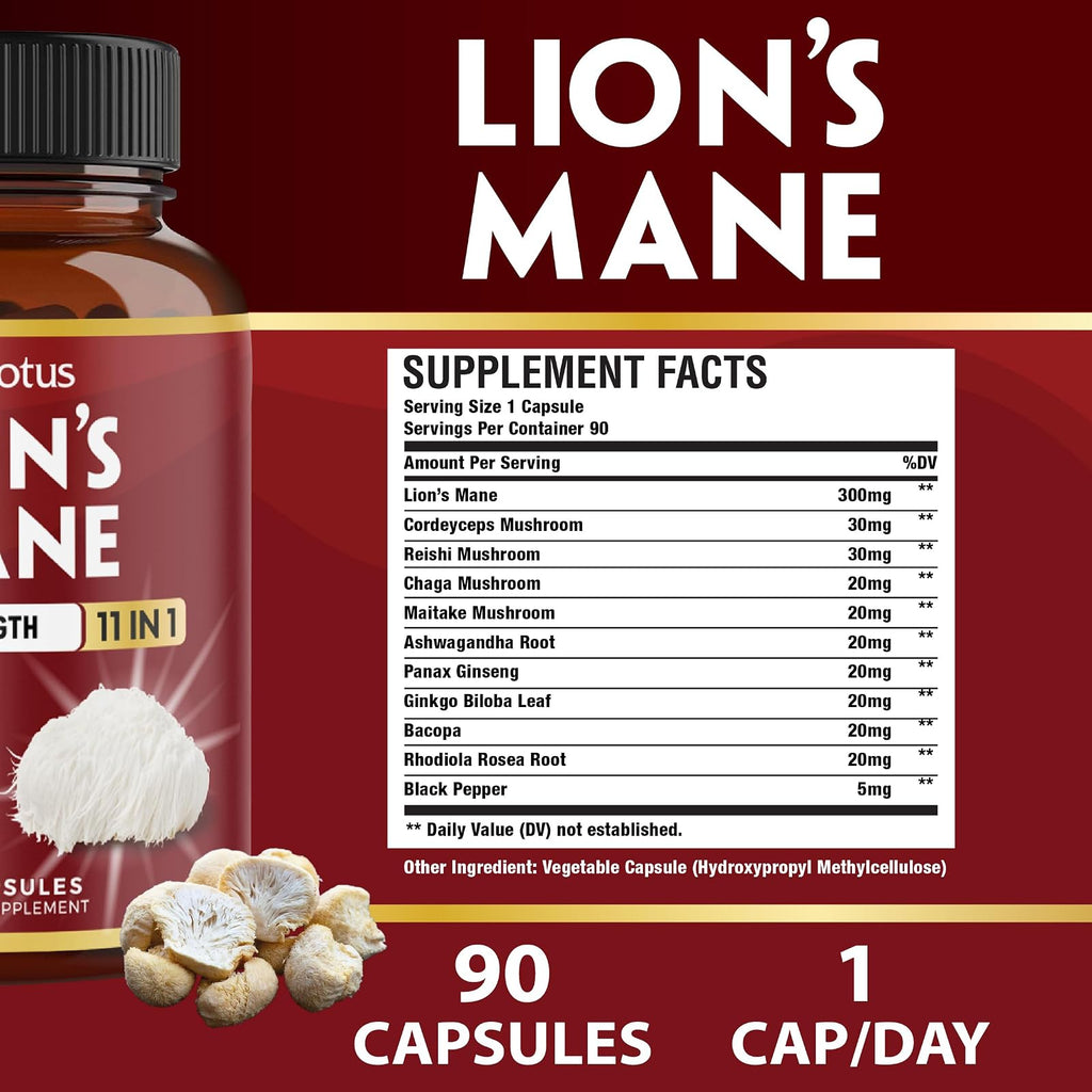 11 in 1 lion's mane supplement