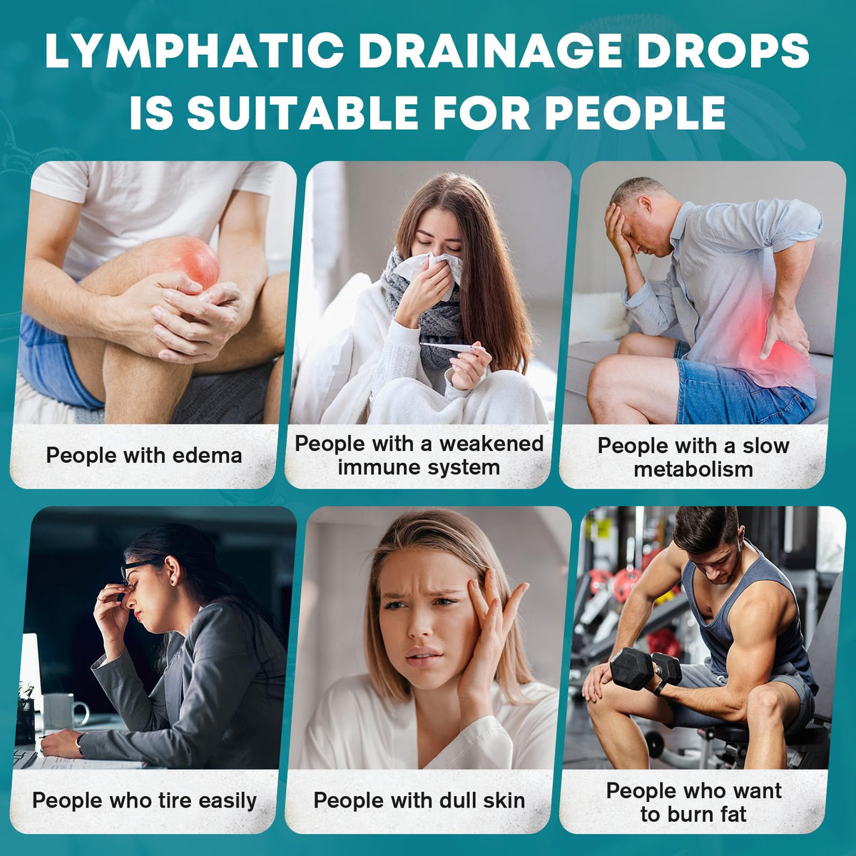 11 in 1 Lymphatic Drainage benefits