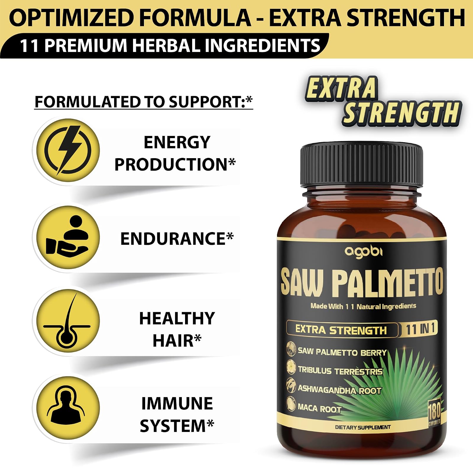 11-in-1 saw palmetto capsules