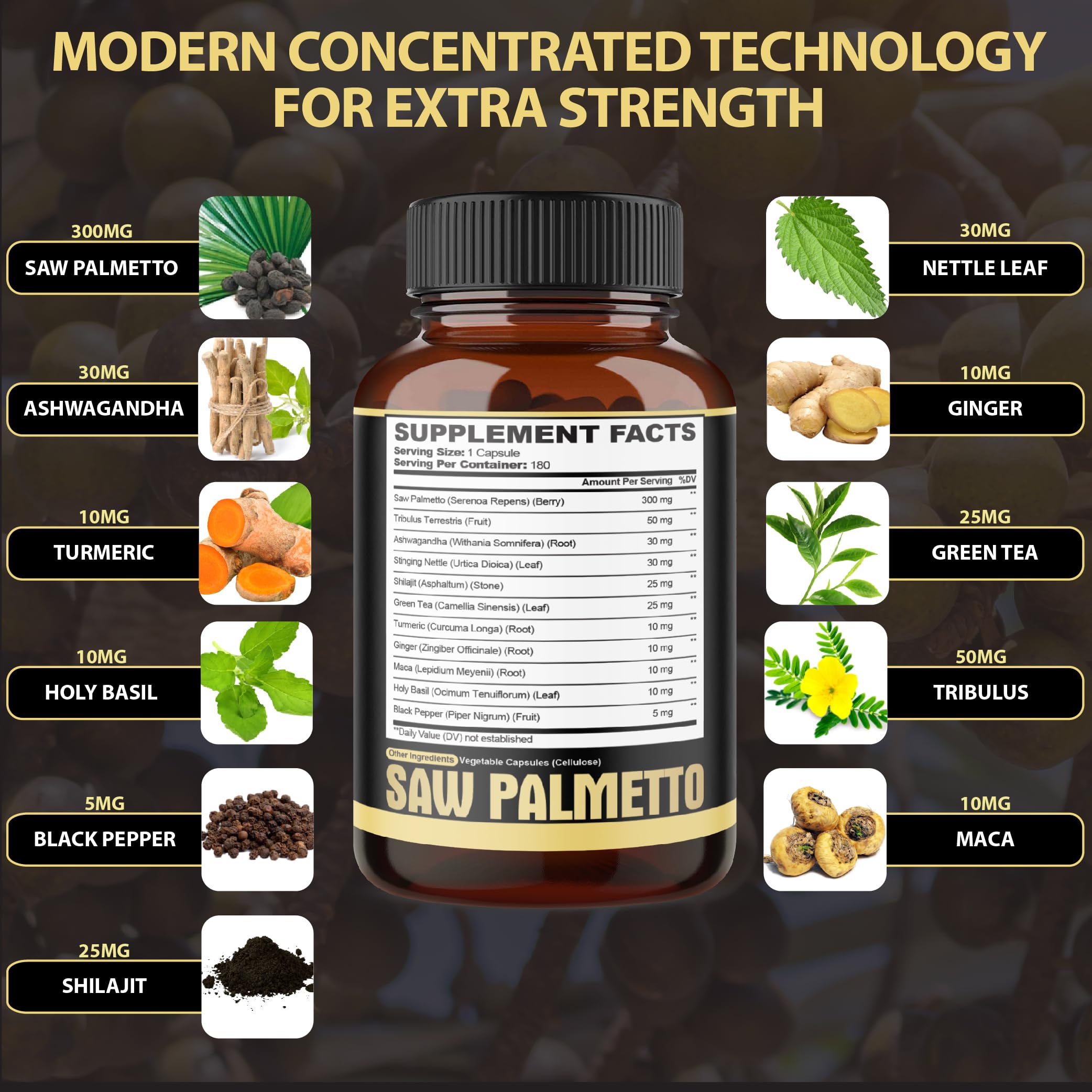 11-in-1 saw palmetto supplement benefits
