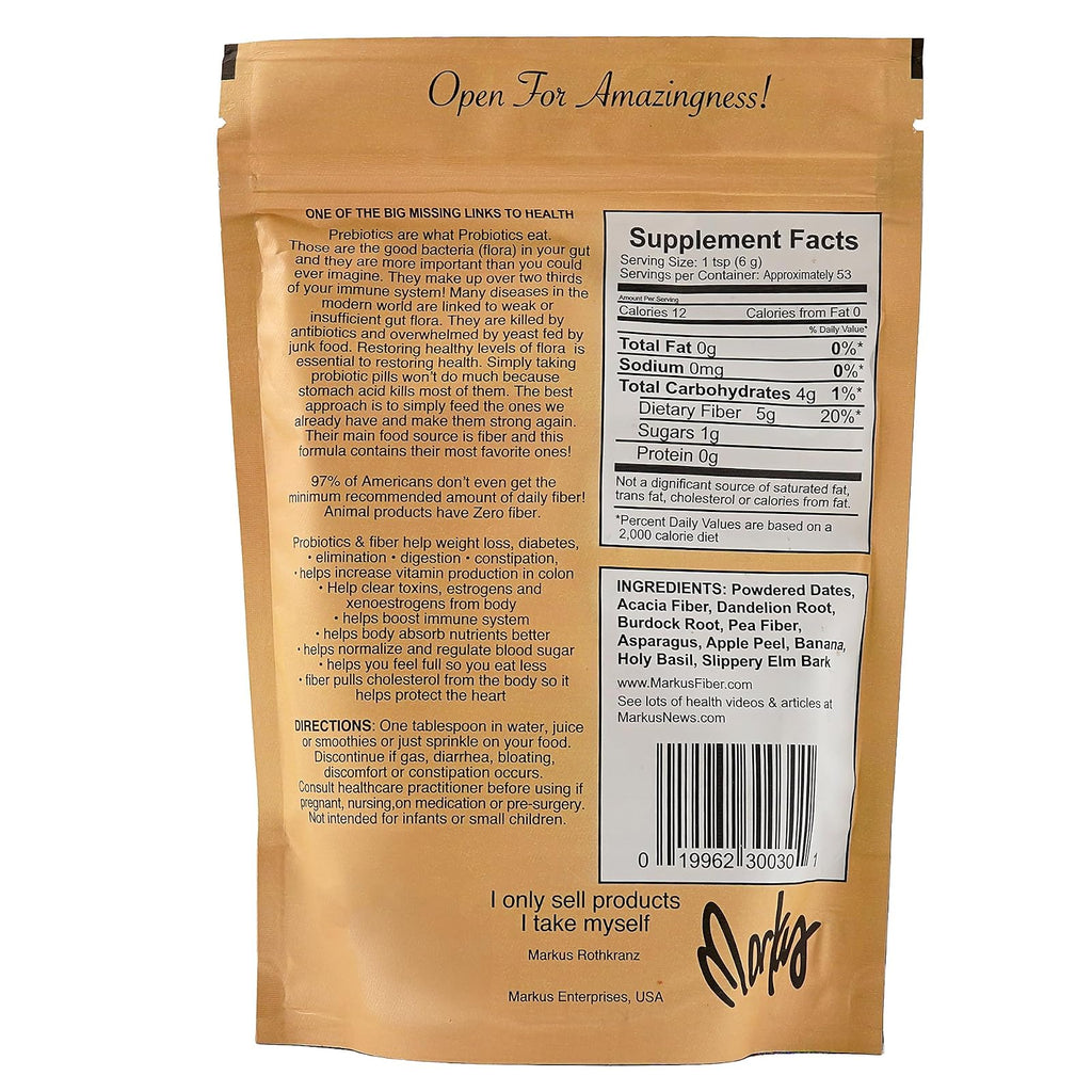 11 oz prebiotic powder for gut health