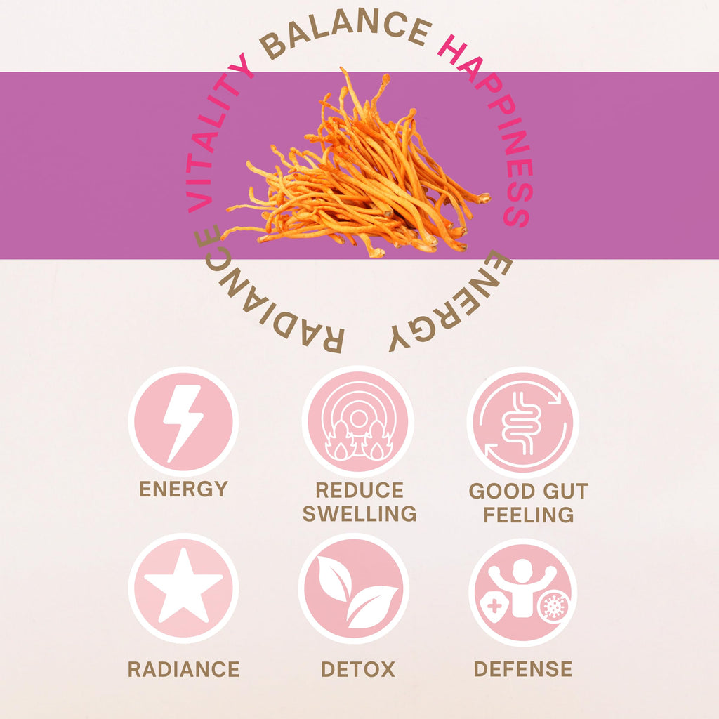 11 TLC cordyceps mushrooms for vitality