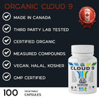 1100 mg Cloud 9 mushroom supplement