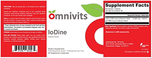 12,500 mcg iodine for energy support