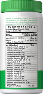 12 billion CFU probiotic tablets