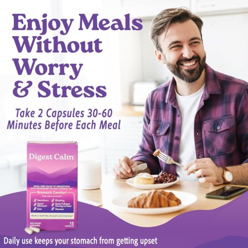 12 count peppermint caraway capsules