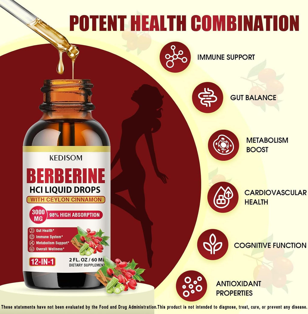 12-in-1 berberine drops for vitality