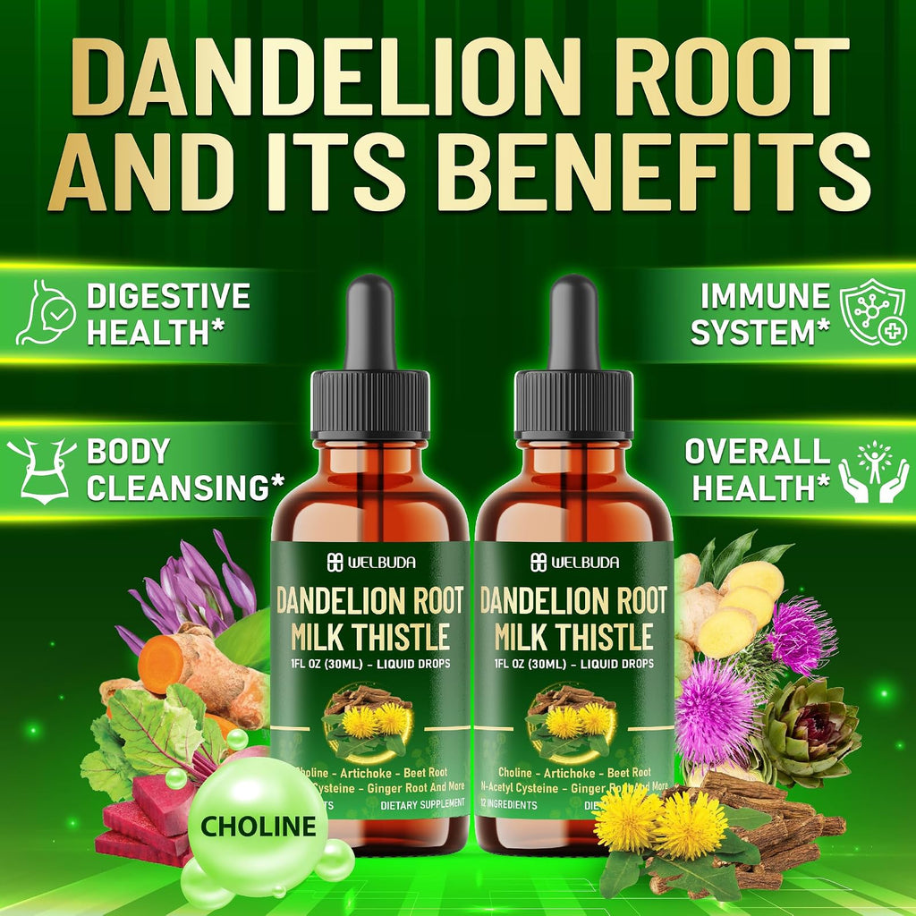 12 in 1 dandelion root benefits