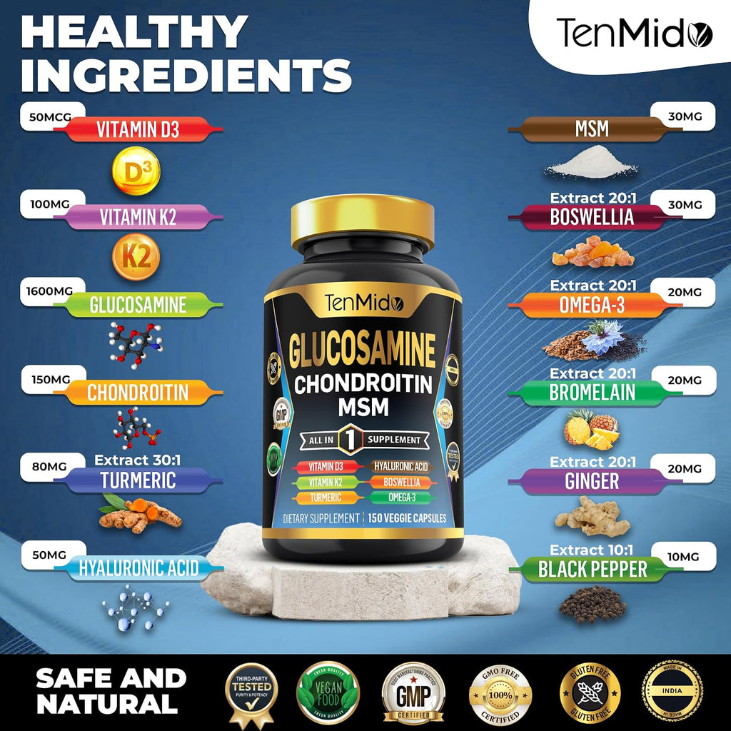 12-in-1 glucosamine supplement benefits