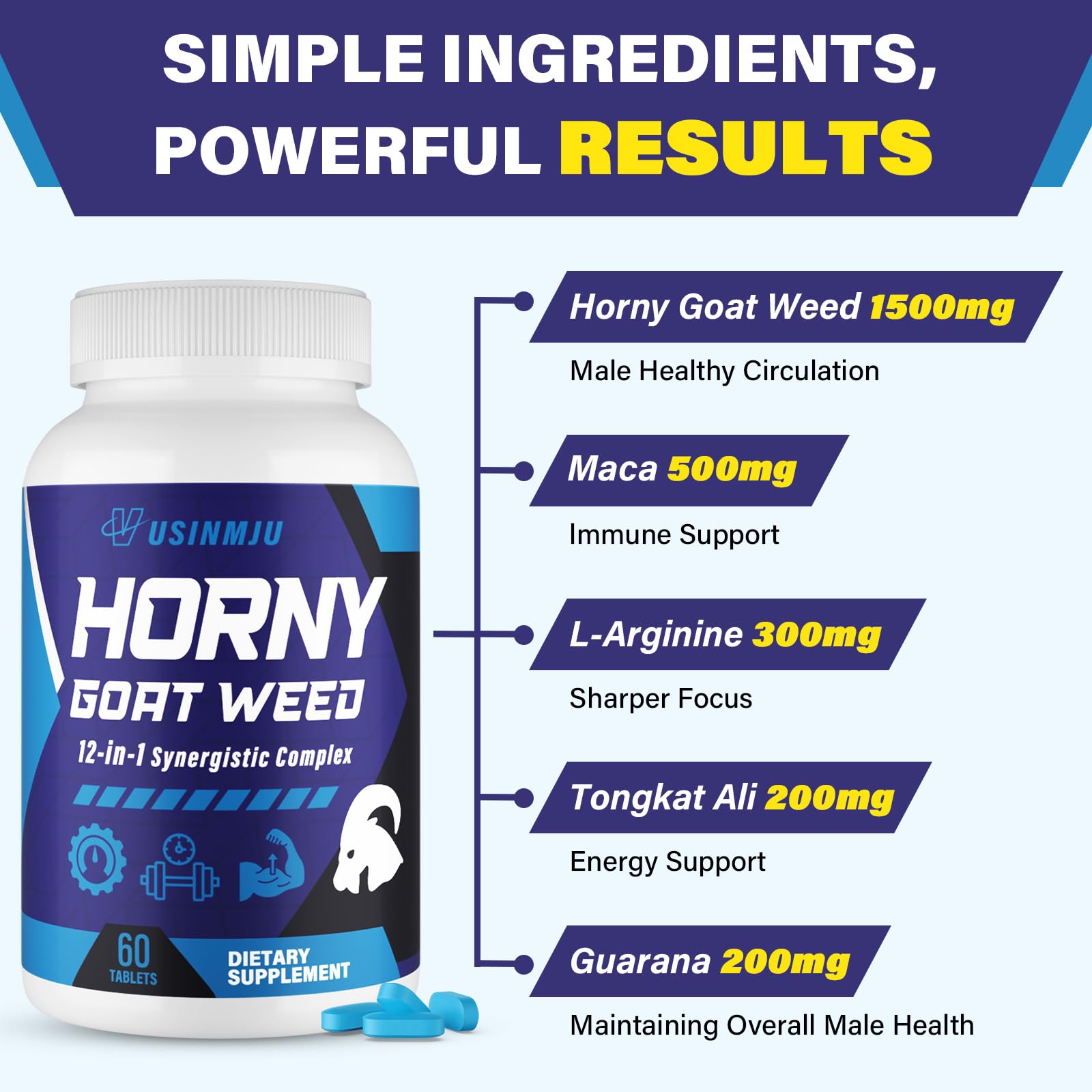 12 in 1 Horny Goat Weed formula