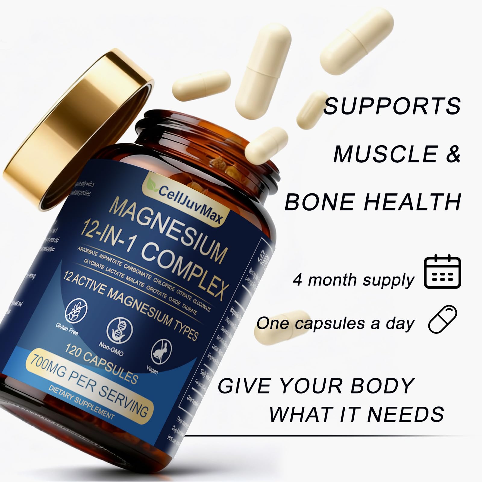 12-in-1 magnesium blend for energy