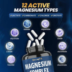 12 in 1 magnesium capsules for health