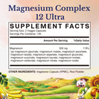 12 in 1 magnesium for muscle support