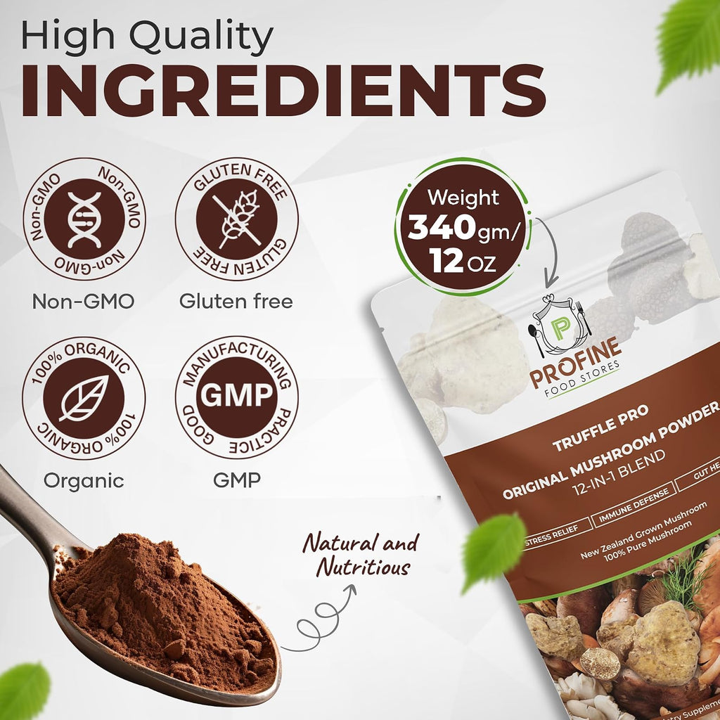 12-in-1 mushroom powder benefits