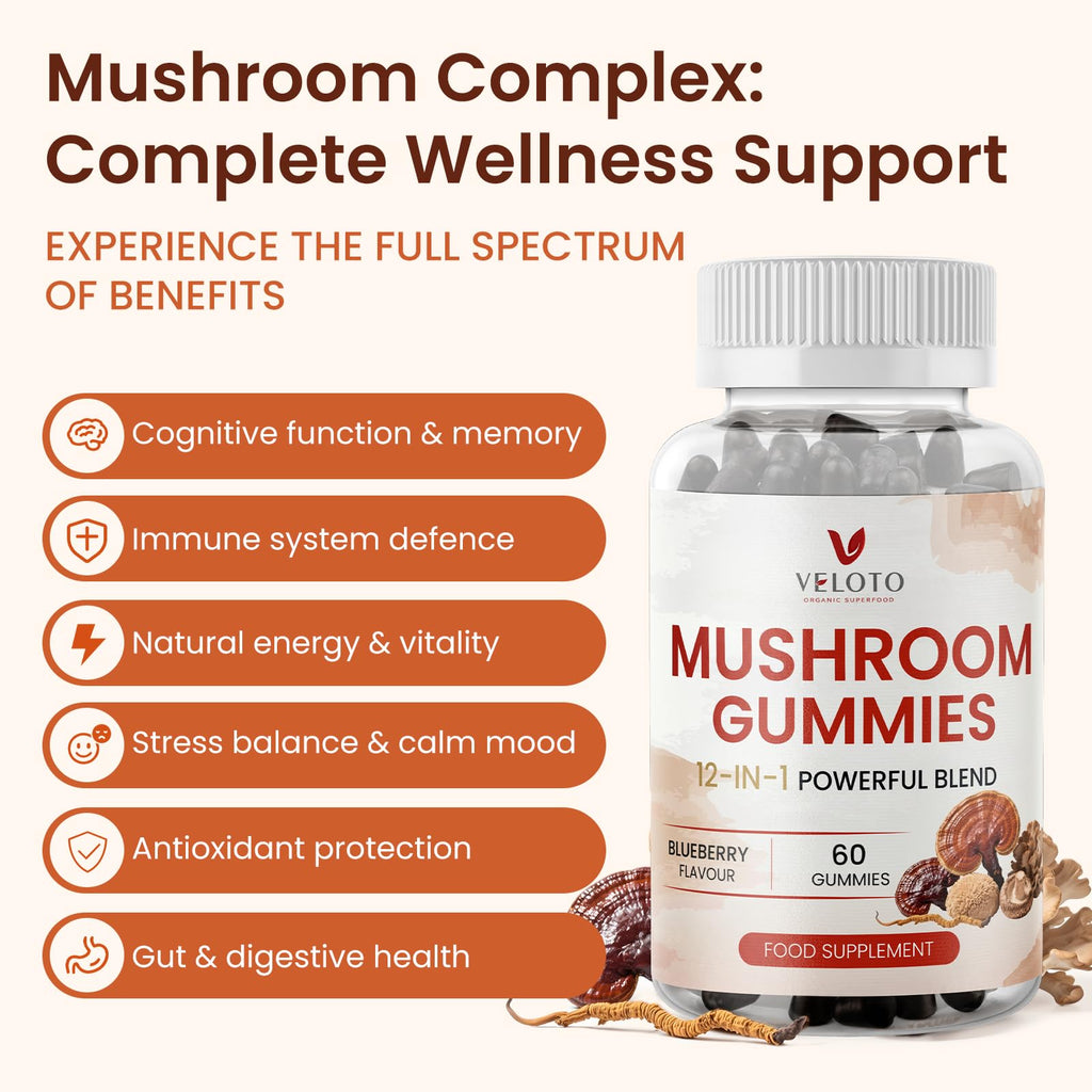 12 in 1 mushroom supplement