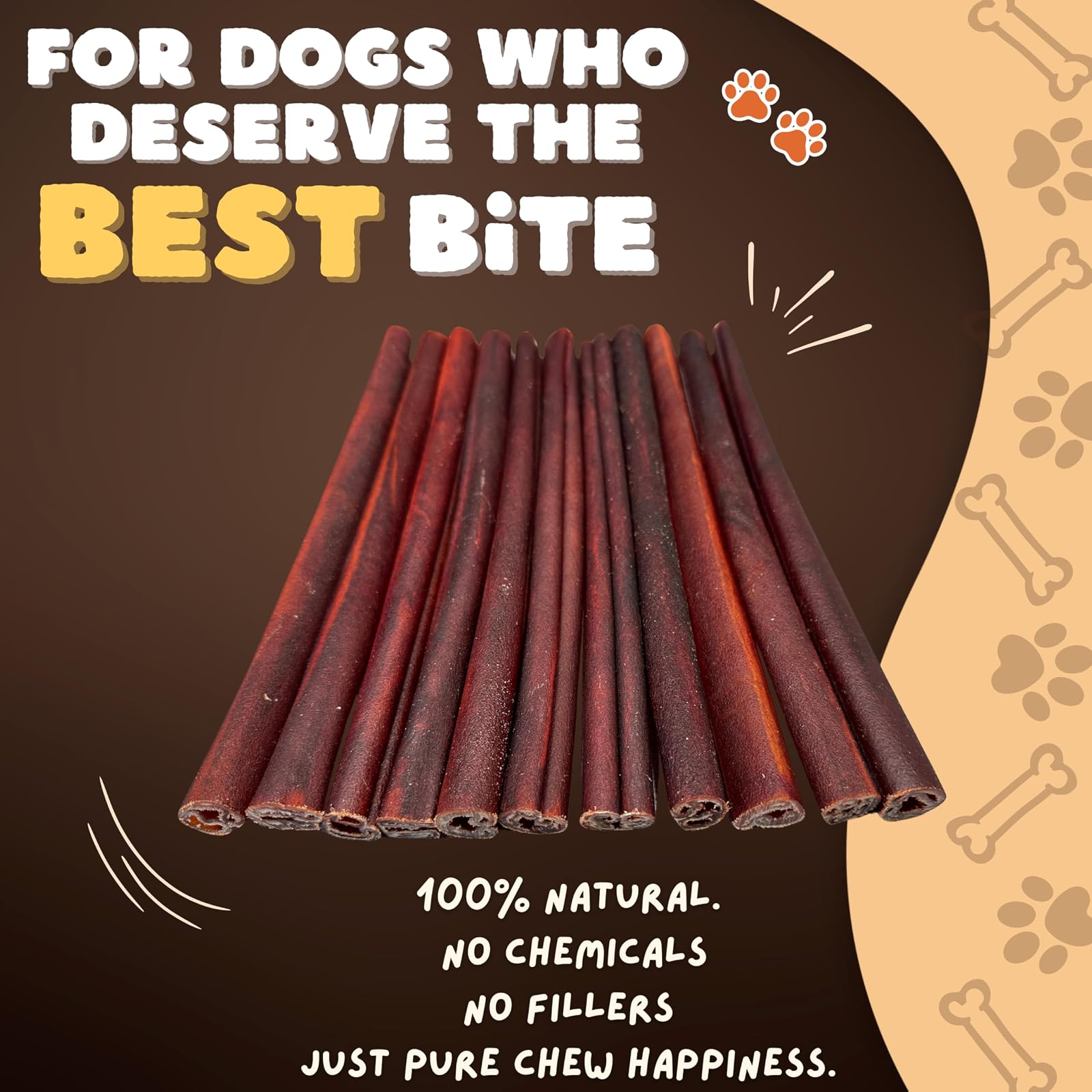 12 inch collagen sticks for healthy joints