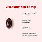 12 mg Astaxanthin antioxidant benefits