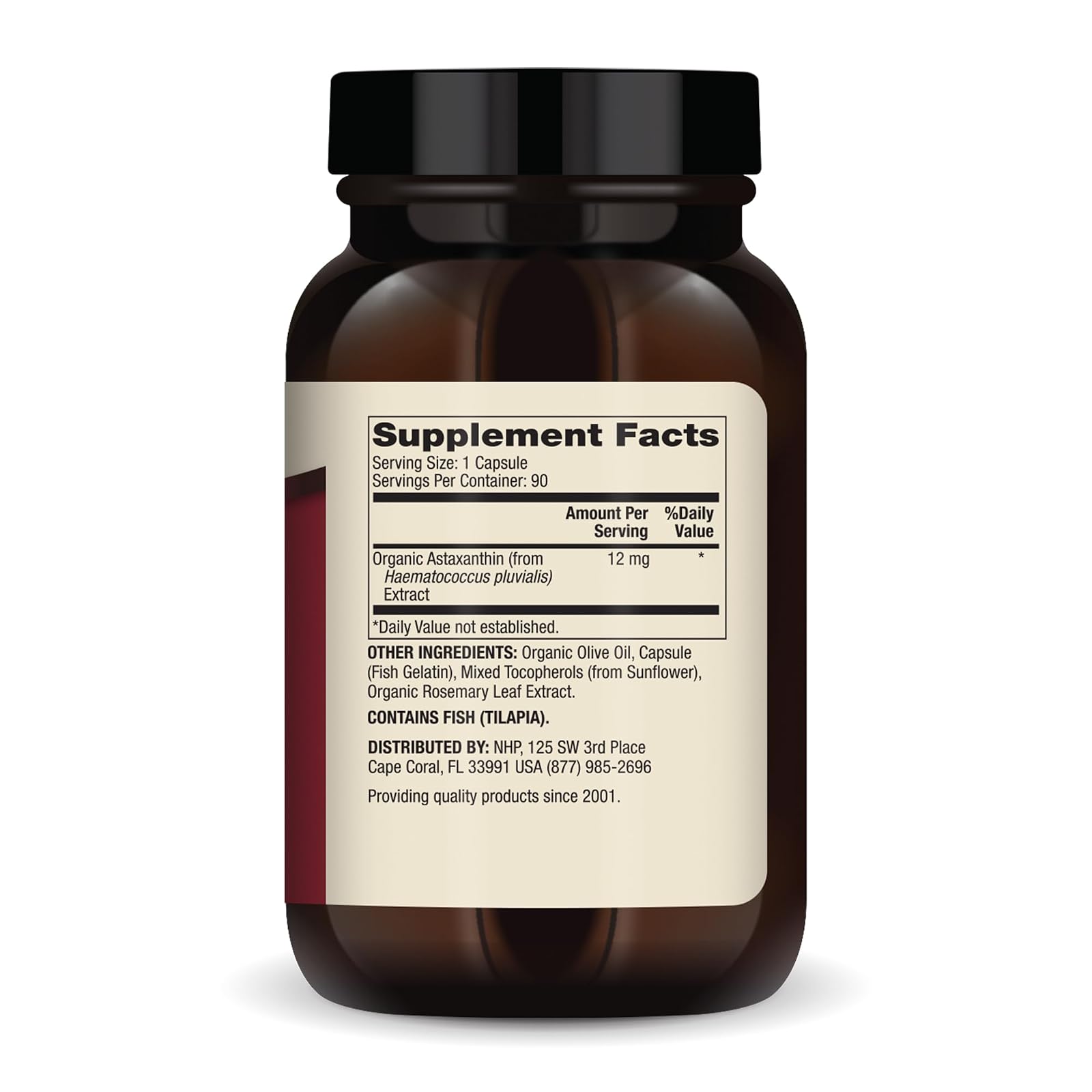 12 mg astaxanthin for antioxidant support