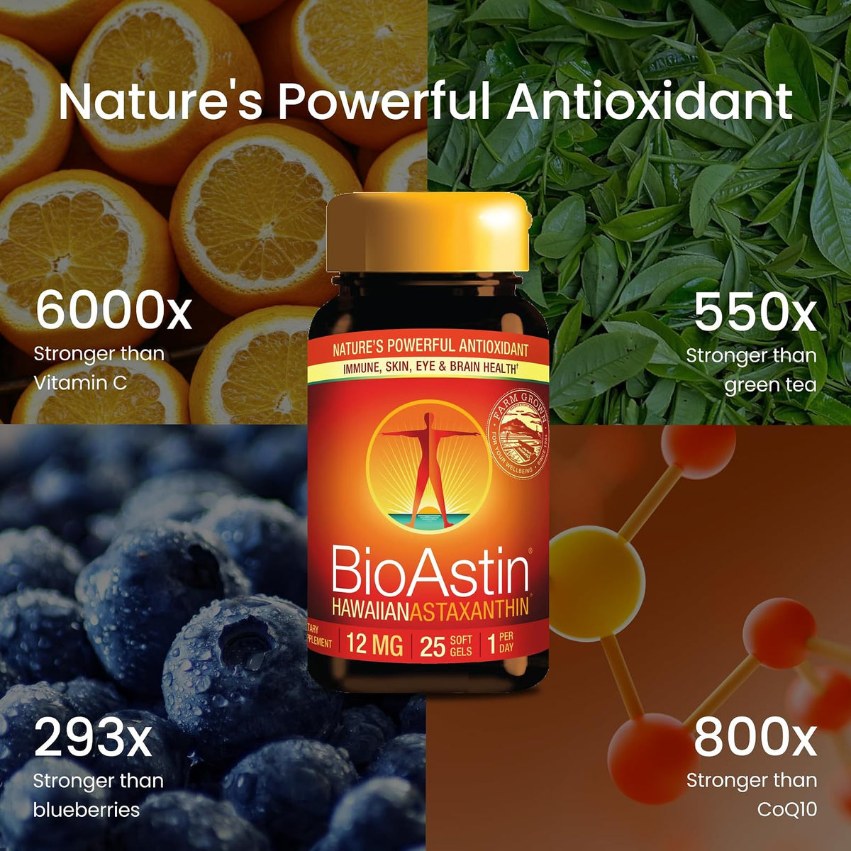 12 mg Astaxanthin for daily wellness