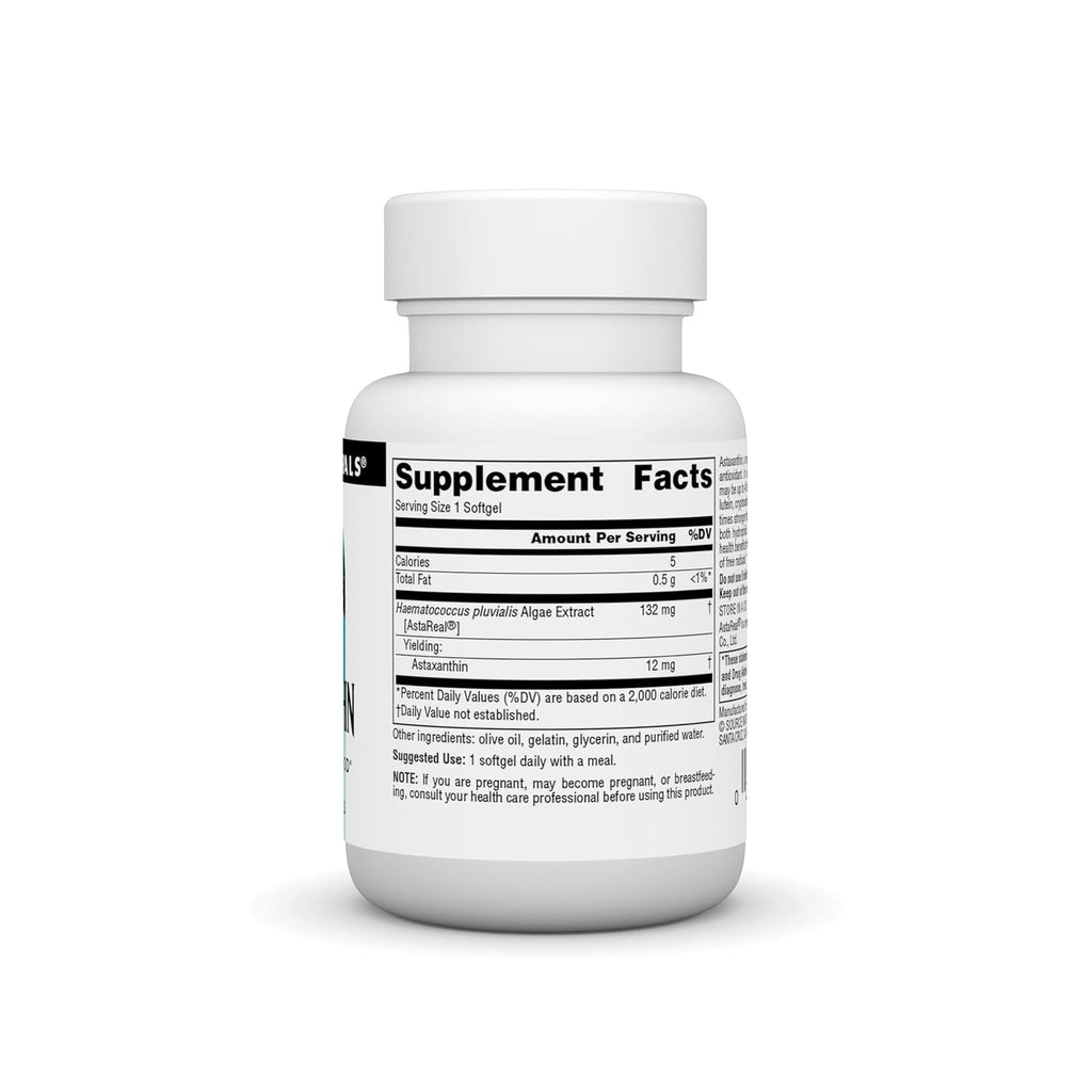 12 mg Astaxanthin for daily wellness