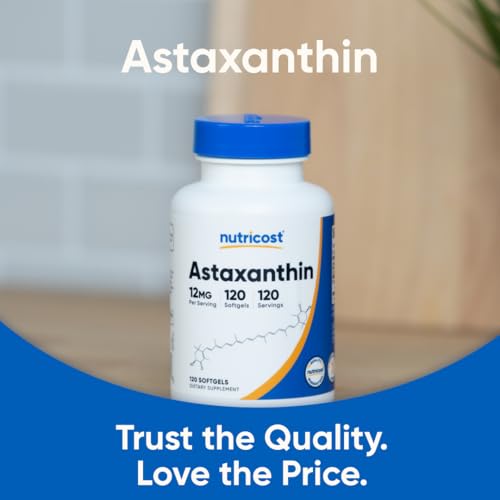 12 mg Astaxanthin for eye health