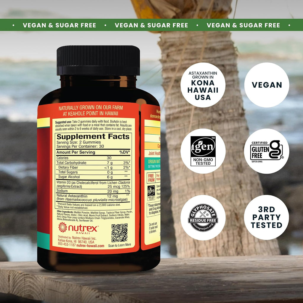 12 mg astaxanthin for skin health