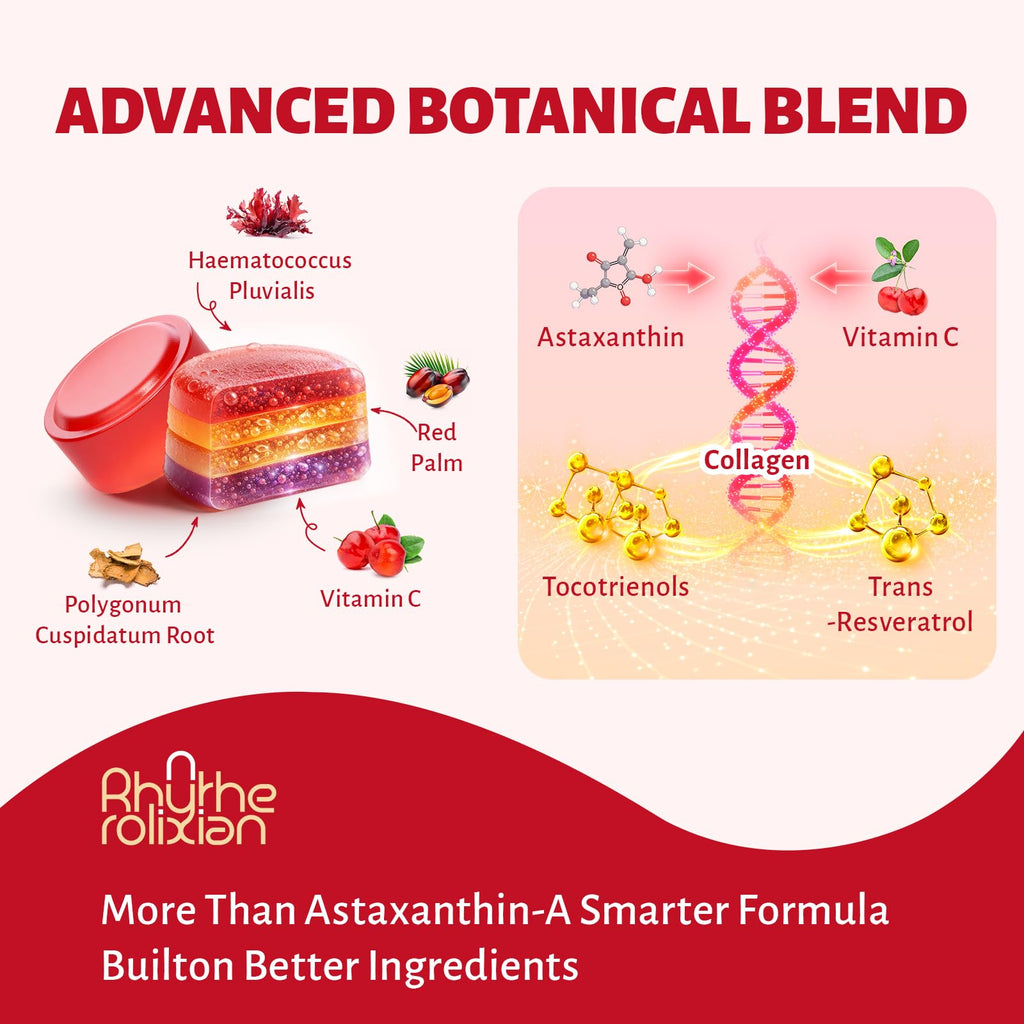 12 mg Astaxanthin gummy supplements