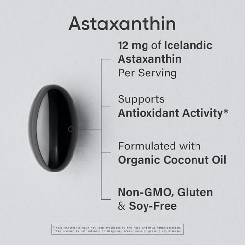 12 mg Icelandic Astaxanthin benefits