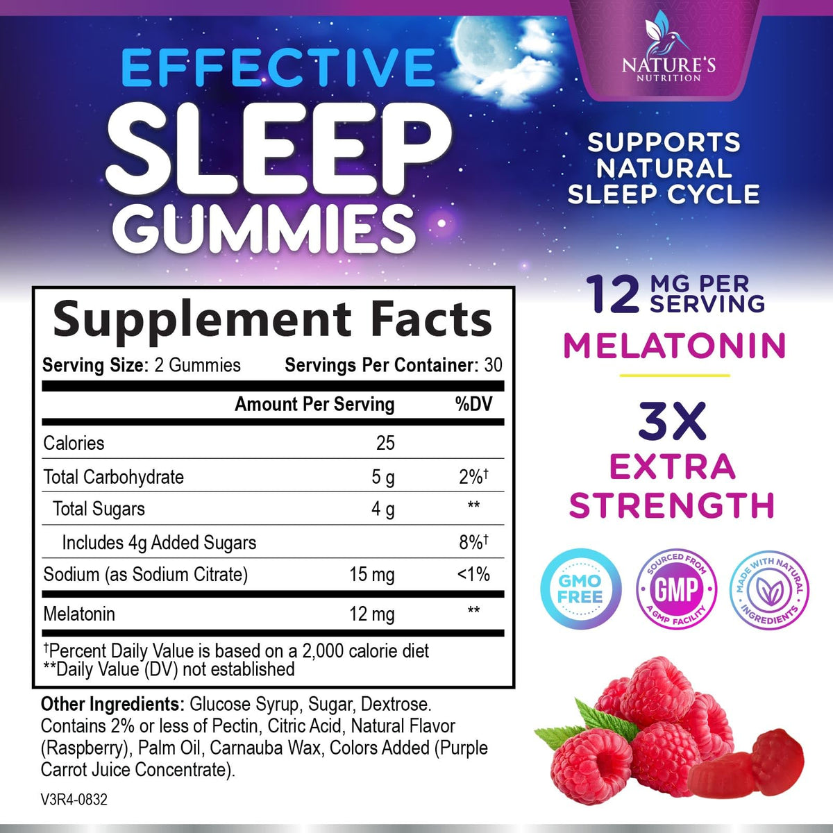 12 mg melatonin for restful sleep