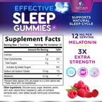 12 mg melatonin gummies for restful nights