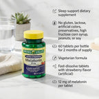 12 mg melatonin tablets for sleep support
