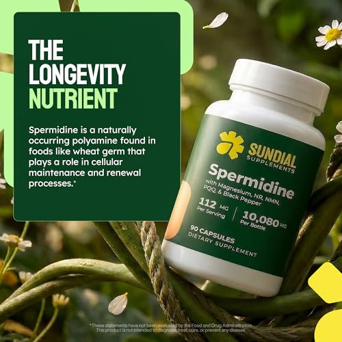 12 mg spermidine multivitamins for health