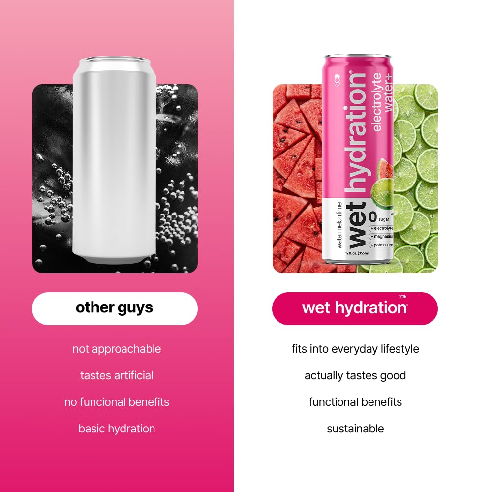 12 oz electrolyte water for hydration