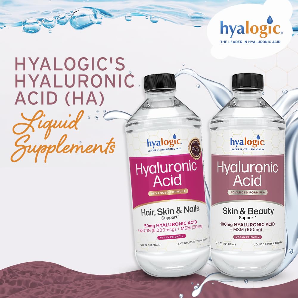 12 oz Hyalogic liquid supplement