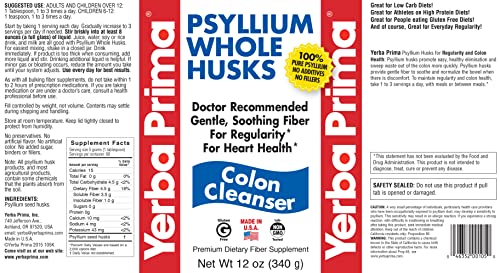 12 oz psyllium husk bulk pack