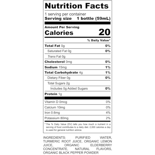 12 pack elderberry wellness shots