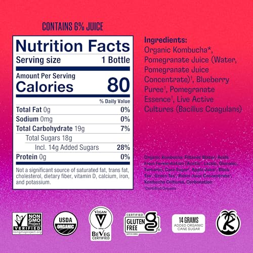 12 pack kombucha for gut health