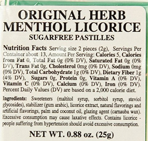 12-pack of assorted stevia pastilles