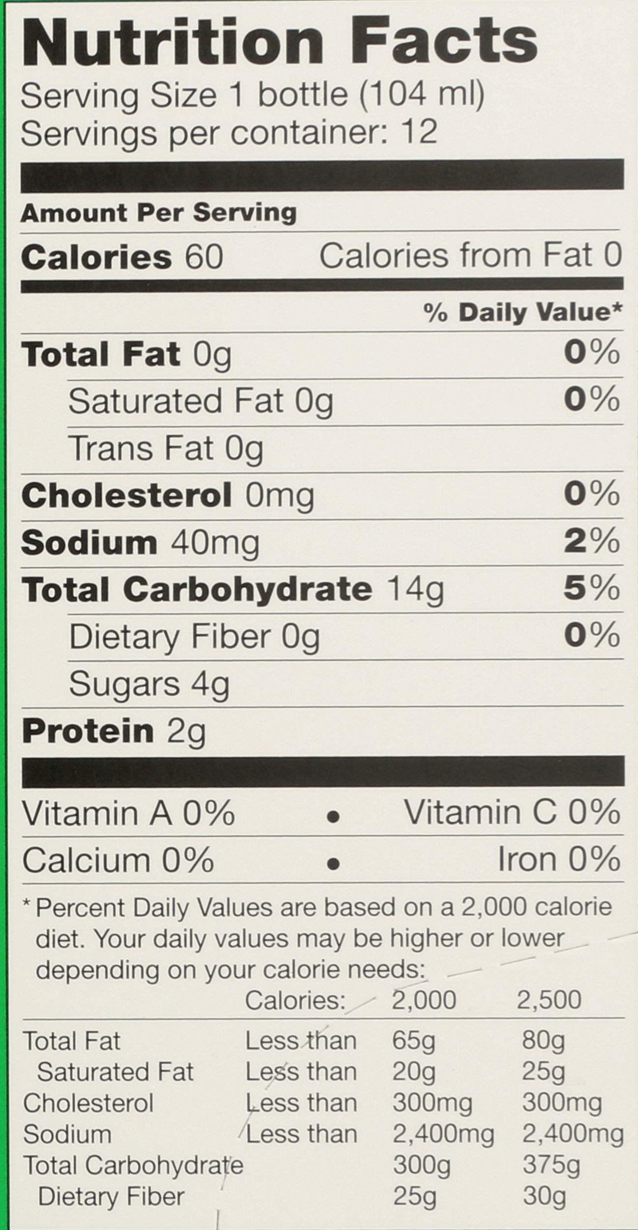 12 pack of vitamin-rich beverages