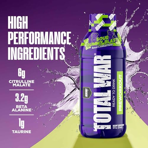 12 pack pre-workout drink supply