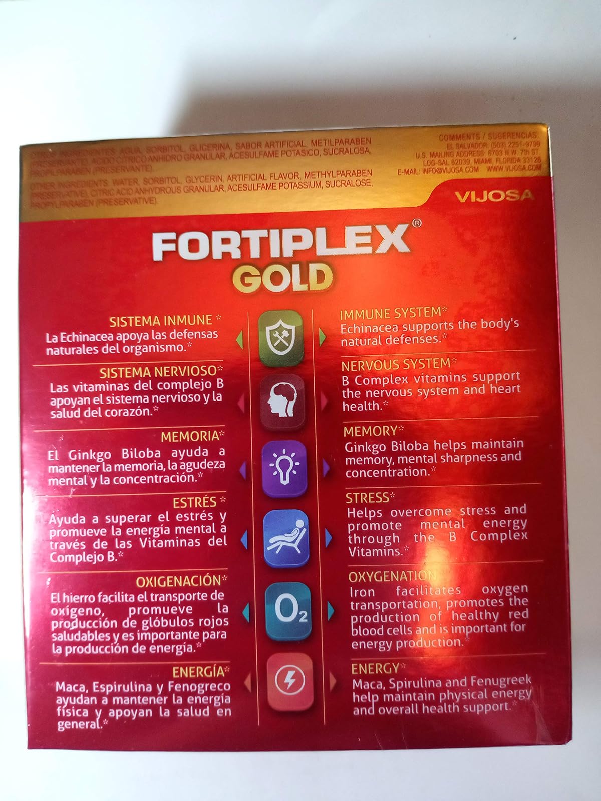 12 pouches of FORTI PLEX vitamins