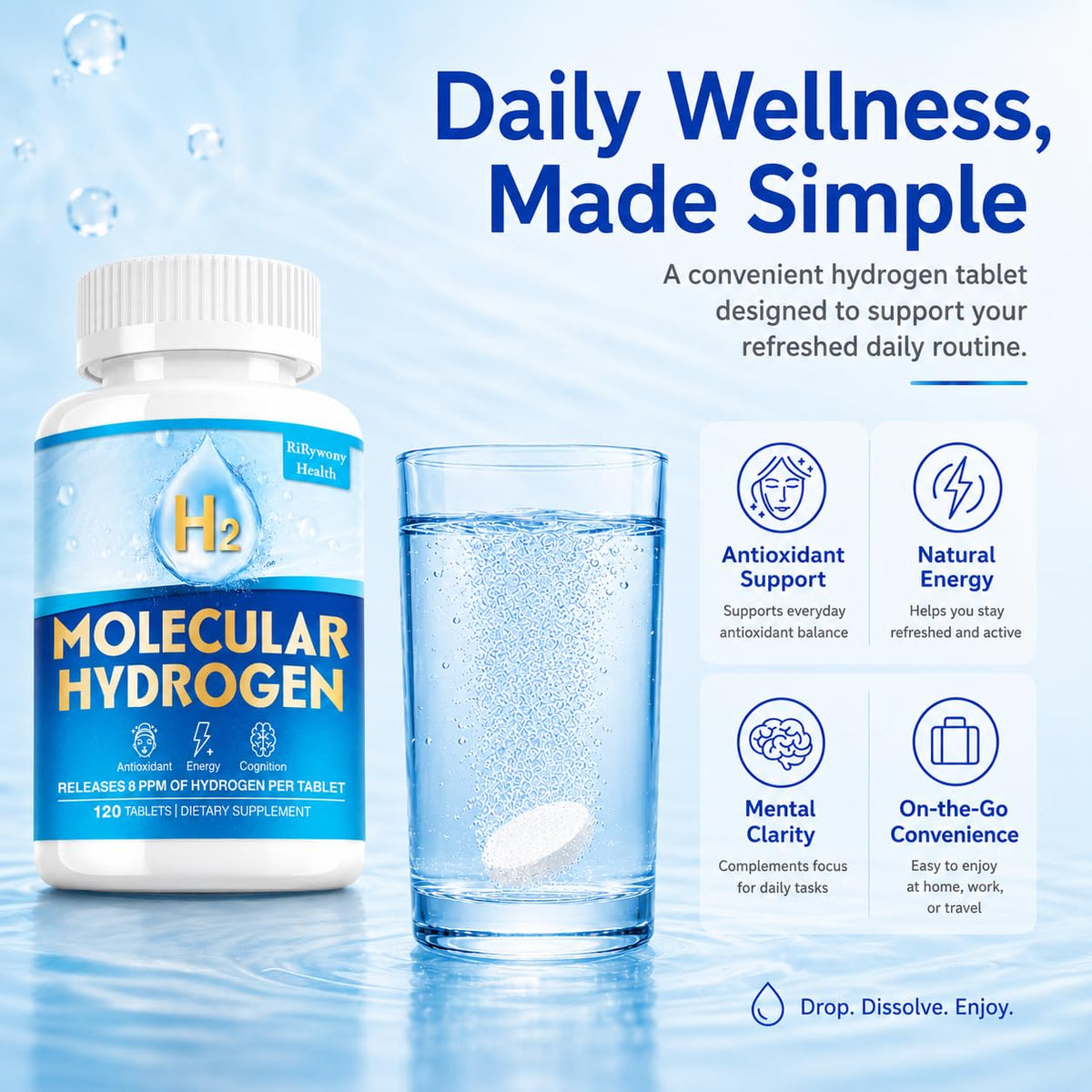 12 PPM hydrogen water benefits